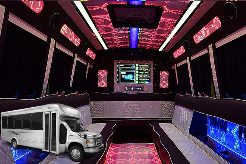 Double Decker Party Bus Inside